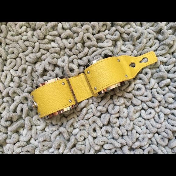 Jewelry | Chartreuse Leather Cuff Box | Poshmark